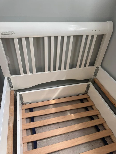 TRUNDLE BED 2-IN-1 Single Day Bed White £120.30 - PicClick UK