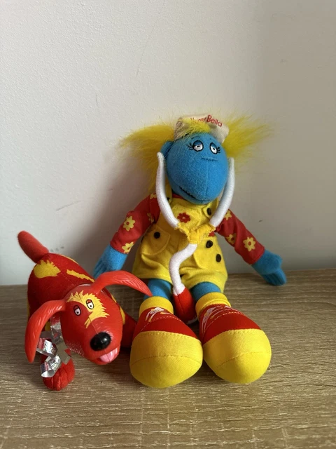 2000 HASBRO BBC The Tweenies - Bella - Nurse Soft Plush Toy Doll 8" And ...