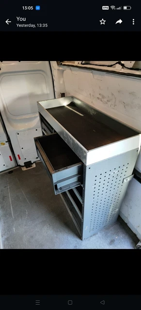 FORD TRANSIT CUSTOM Van Racking 2013+++ Shelving Full Kit Metal £333.00 ...