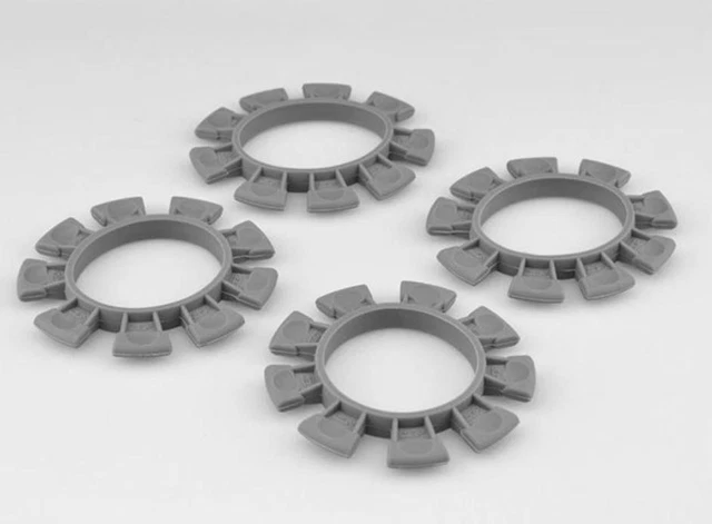 TIRE BAND JC-2212-8 Satellite Tire Rubber Band Gray £104.34 - PicClick UK