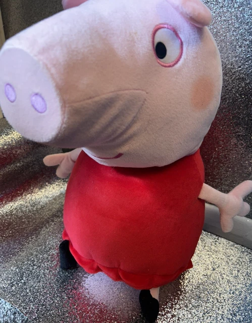 PEPPA PIG GIANT Talking Peppa Soft Toy Cuddle Soft Toy £9.99 - PicClick UK