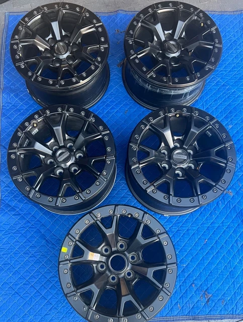 2023 2024 FORD Raptor R F-150 F150 Black Beadlock Wheels Rims OEM 37 5 ...