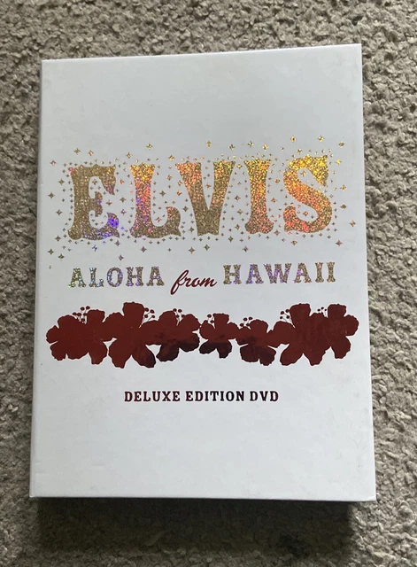 ELVIS- ALOHA FROM Hawaii Deluxe Edition (DVD, 2-Disc Set) In a good ...