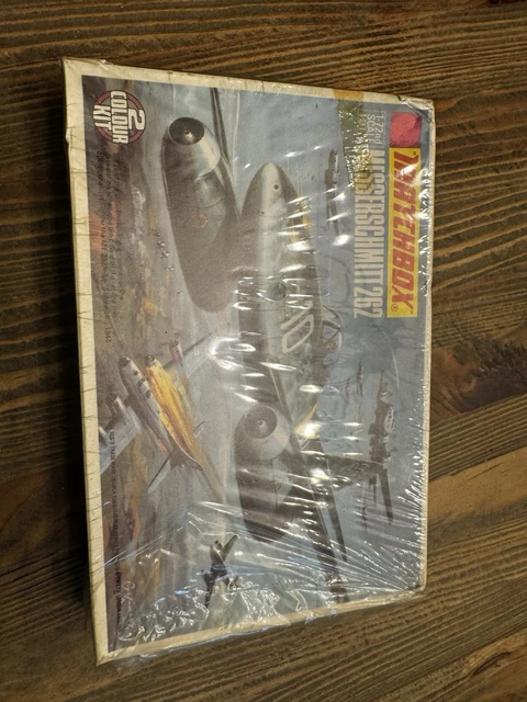MATCHBOX 1:72 SCALE Messerschmitt Me262 Model Kit Pk-21 Original Box SS ...
