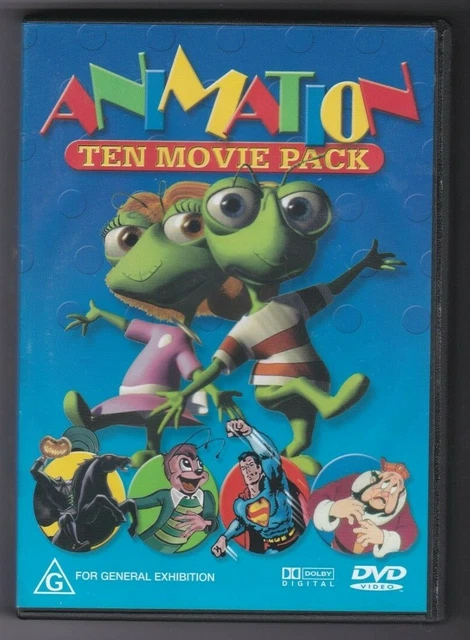 ANIMATION - TEN Movie Pack - DVD (4 x DVD Region 4 PAL) $24.99 ...