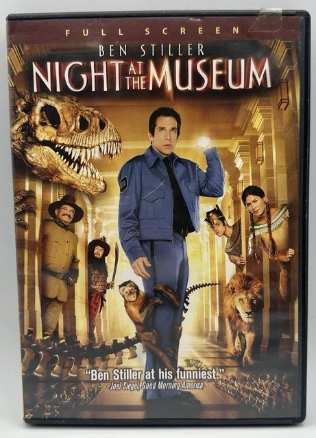 NIGHT AT THE Museum DVD Widescreen Ben Stiller Robin Williams Dick Van ...