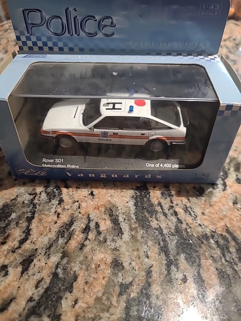 CORGI VANGUARDS 1/43 VA09001 Rover SD1 Met Police - Nuovo in scatola ...
