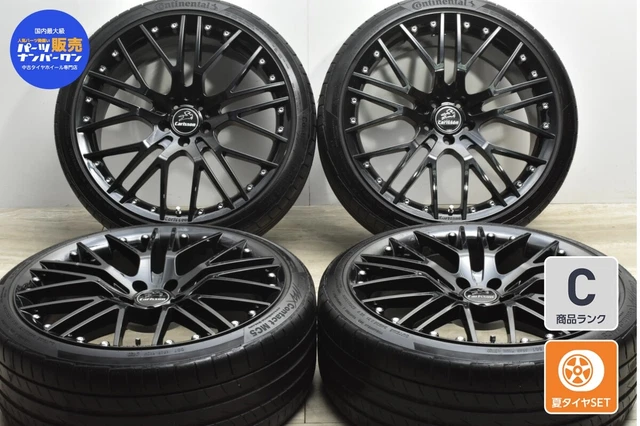 JDM CARLSON WHEEL set 4wheels set 21 inch 9J +40 PCD 114.3 245/35R21 9 ...