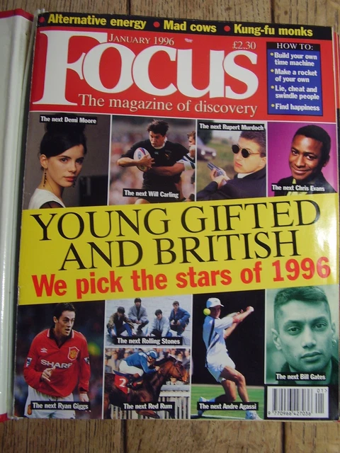 FOCUS MAGAZINE (PRE BBC) 1996 All 12 issues, in official binder £14.00 ...