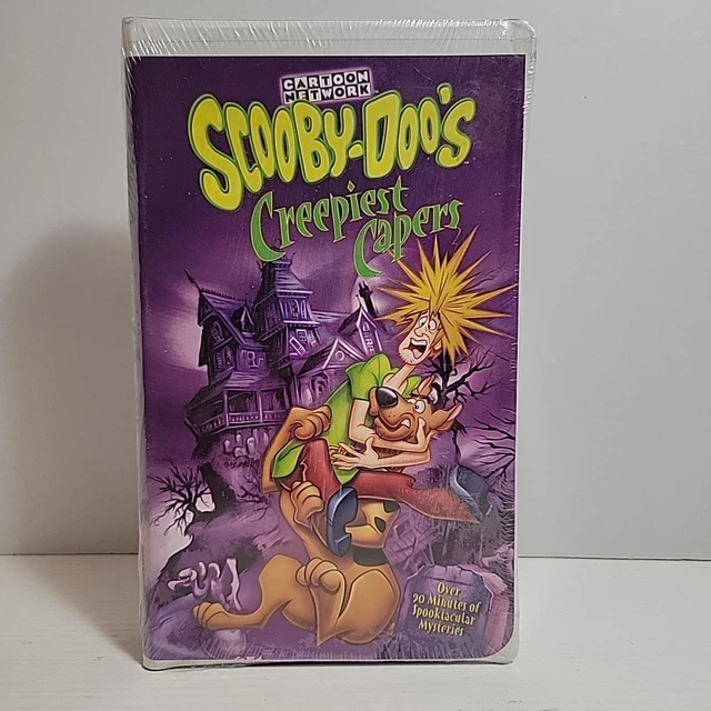 SCOOBY-DOO'S CREEPIEST CAPERS VHS 2000 Animation Cartoon Network - New ...