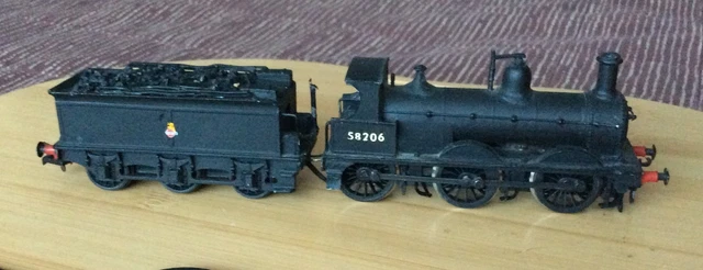 KIT BUILT EX-LMS (MIDLAND RAILWAY) 2F 0-6-0 LOCO & TENDER No 58206 IN ...