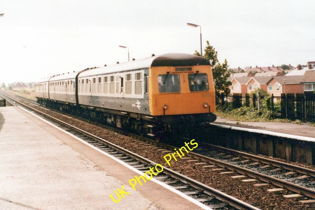 RAILWAY PHOTO CLASS 120 DMU passes Layton 14.15 Blackp N - Man V 3/9 ...