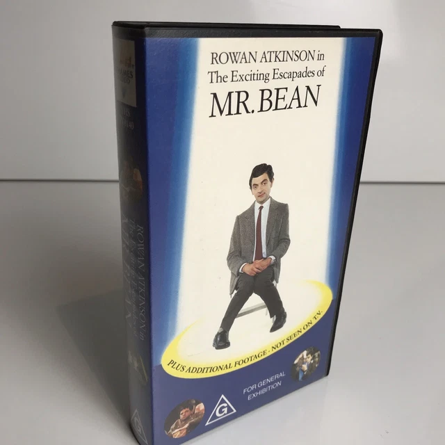 THE EXCITING ESCAPADES of Mr Bean VHS Video Tape - Rowan Atkinson $17. ...