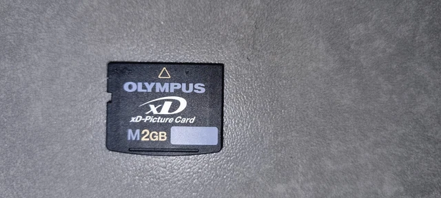 CARTE MÉMOIRE 2 GB xD Picture Card Olympus M (testée) EUR 30,00 ...