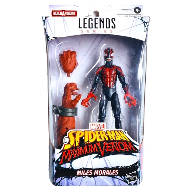 MILES MORALES VENOM Marvel Legends Maximum Venompool 6" Spider-Man ...