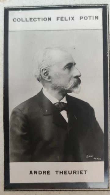 ANDRÉ THEURIET HOMME de Lettres FRANCE 1èr Coll Félix POTIN Photo BARY ...