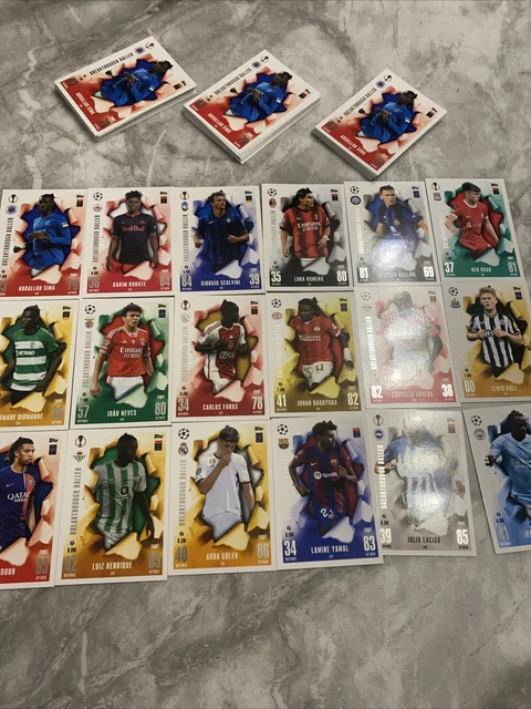 MATCH ATTAX EXTRA 2023-24 Full Set of 18 Breakthrough Ballers Cards £0. ...