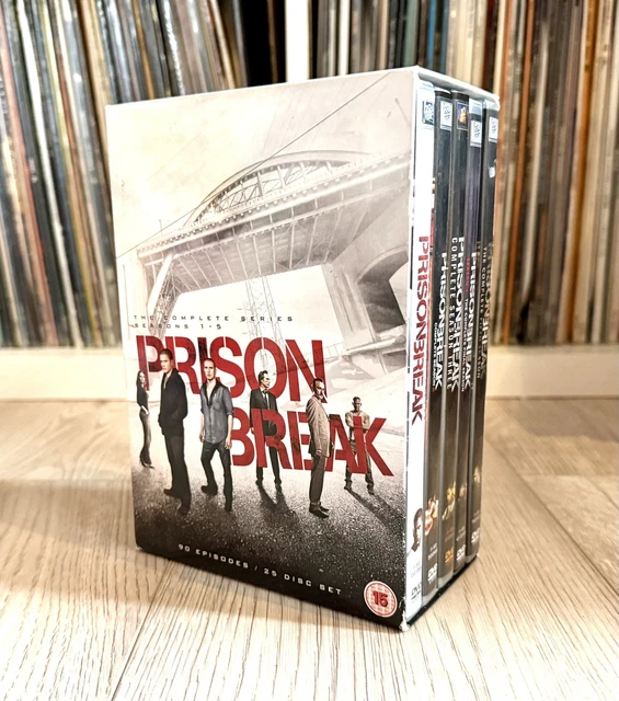 PRISON BREAK: THE Complete Series - Seasons 1-5 - DVD Box Set Region 2 ...