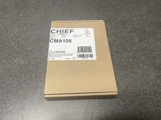 CHIEF CMA-106 JUNCTION Box Assembly Ceiling Plate £22.23 - PicClick UK