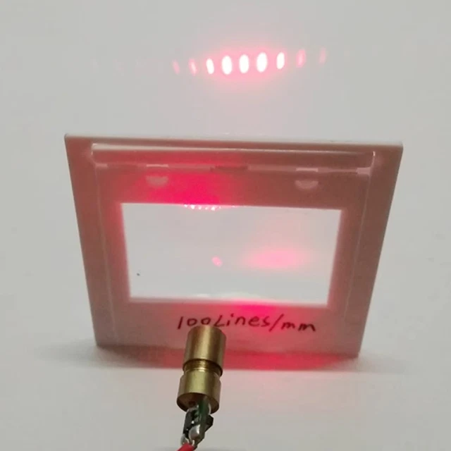 OUTIL D'EXPÉRIMENTATION OPTIQUE de grille de diffraction avec quatre ...