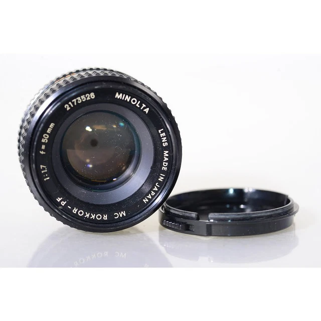 MINOLTA ROKKOR-PF MC 1,7/50 - 50mm 1:1.7 Mc Standard Lens/Standard Lens ...