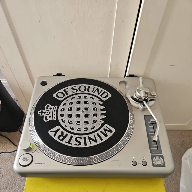 MINISTRY OF SOUND MOSTT1000 Turntable £104.68 - PicClick UK
