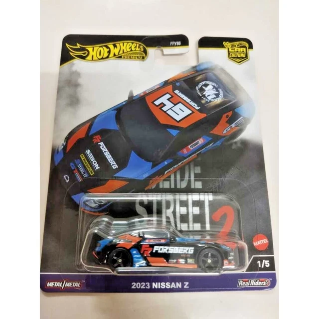 INHAND 2024 HOT Wheels Premium Car Culture Slide Street 2-2023 NISSAN Z ...