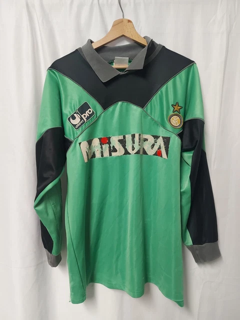 MAGLIA CALCIO INTER Portiere 1990/91 Zenga Shirt Trikot Maillot ...