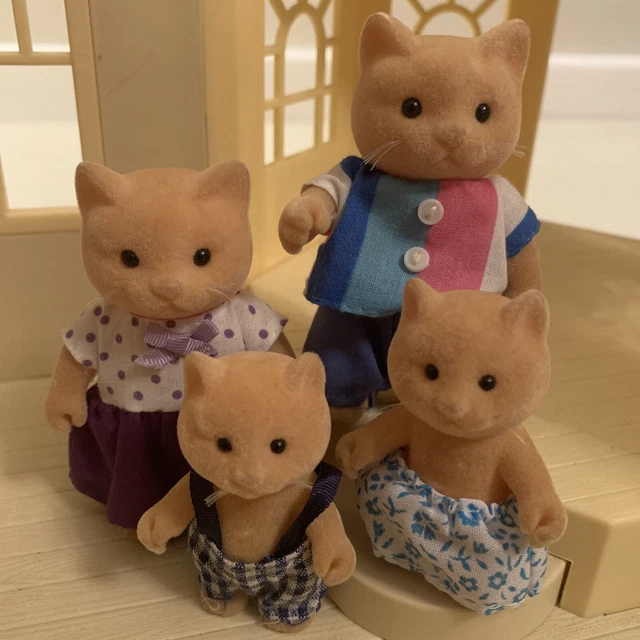 SYLVANIAN FOREST FAMILIES Bear Family Barenwald Baerenwald Simba Murr ...