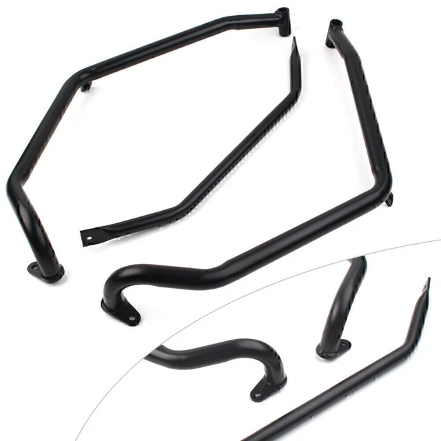 BLACK LOWER CRASH Bar Engine Guard Bumper Protector for Honda ADV 150 2020-2021 £91.96 - PicClick UK