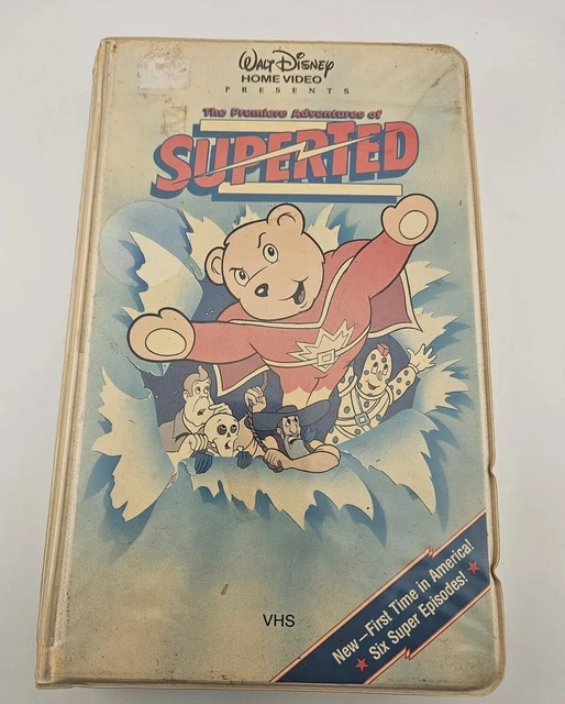 DISNEY SUPERTED PREMIER Adventure 1st Time in America Super Ted 1983 ...