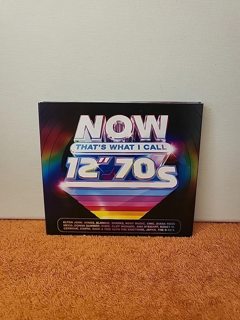 NOW THATS WHAT I Call 12" 70's - 4 X CD Album (2022) Various Artists. £ ...