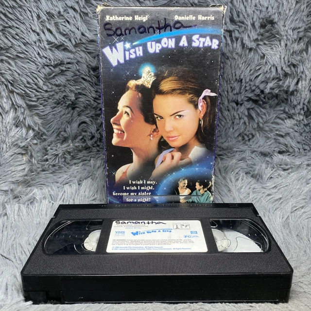 Wish Upon A Star Vhs Tape 2001 Katherine Heigl Danielle Harris Romp