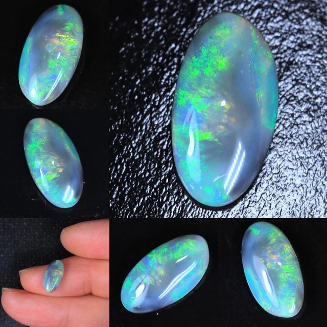 1.49 TCW AUSTRALIAN -Lightning Ridge Natural SEMI BLACK OPAL ...