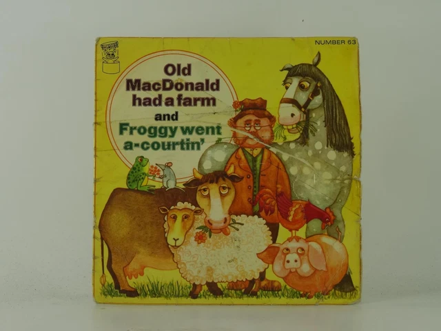 THE STORY BOOK SINGERS OLD MACDONALD HAD A FARM (34) 2 Track 7" Single ...