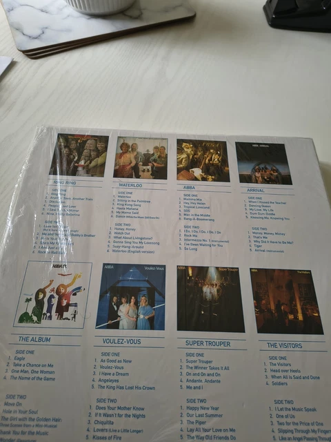 ABBA THE STUDIO Albums Box Set . 8 Albums Vinyl, Back To Black Polar ...