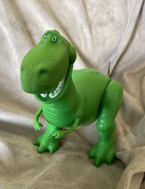 DISNEY PIXAR TOY Story Rex 8" Talking Figure 2018 Mattel T-Rex Dinosaur ...