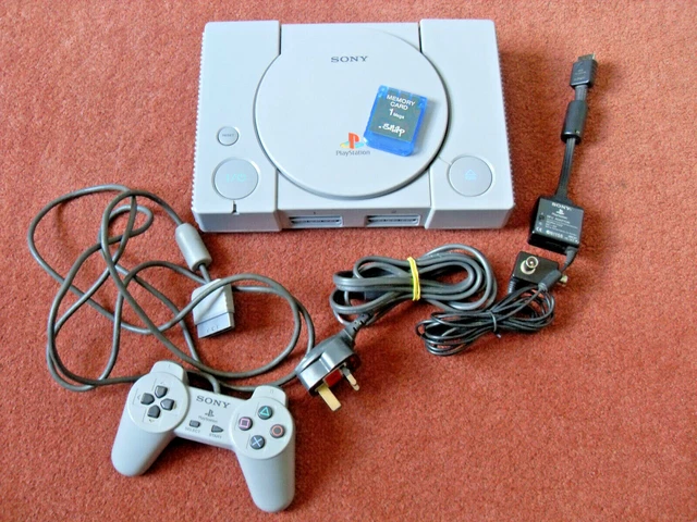 SONY PS1 CONSOLE (SCPH-5552) Chipped EUR 57,77 - PicClick IT