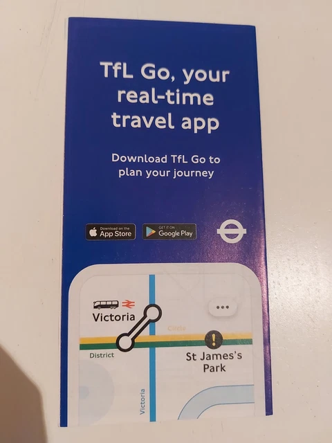 LONDON UNDERGROUND TUBE TFL Map | May 2023 | Brand New x 1 £1.50 ...