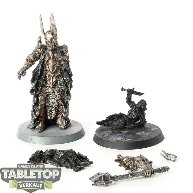 HDR FIGUREN - Böse - The Dark Lord Sauron with Elendil and Isildur ...
