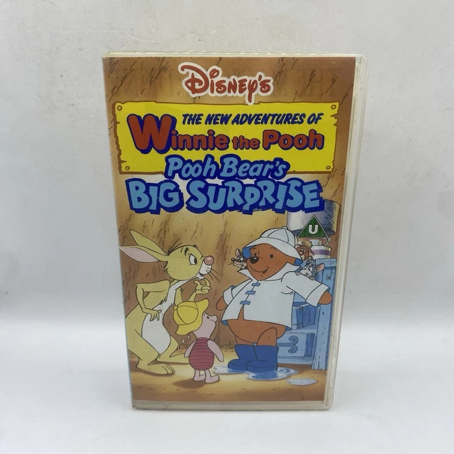 WINNIE THE POOH: Pooh Bear's Big Surprise - Walt Disney (VHS, 1990 ...