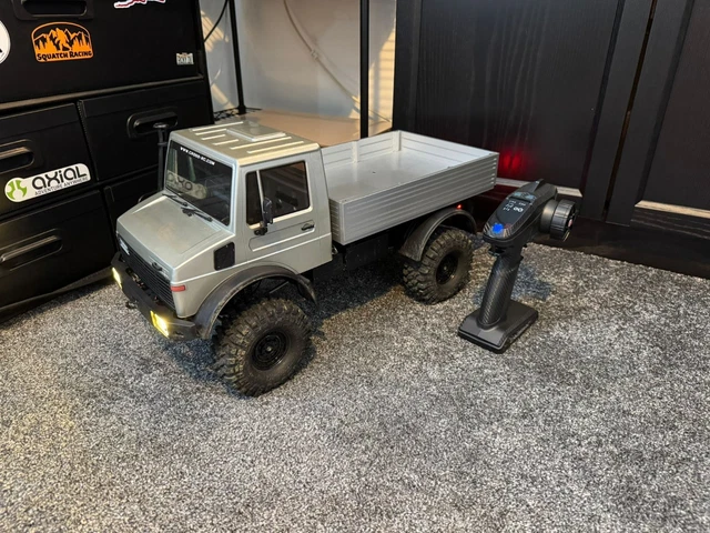 CROSS RC EMO NT4 Unimog RTR 1/10 Scale RC Car Crawler Hobbywing Fusion ...