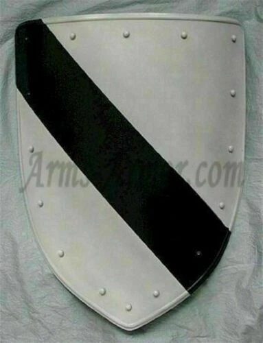 MEDIEVAL KNIGHT SHIELD Metal Handcrafted Medieval Armor Battle Shield ...