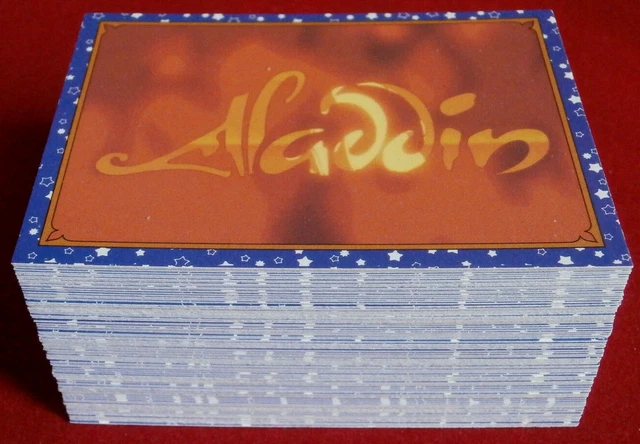 ALADDIN - COMPLETE VINTAGE Base Set - (100 cards) - Panini 1993 ...