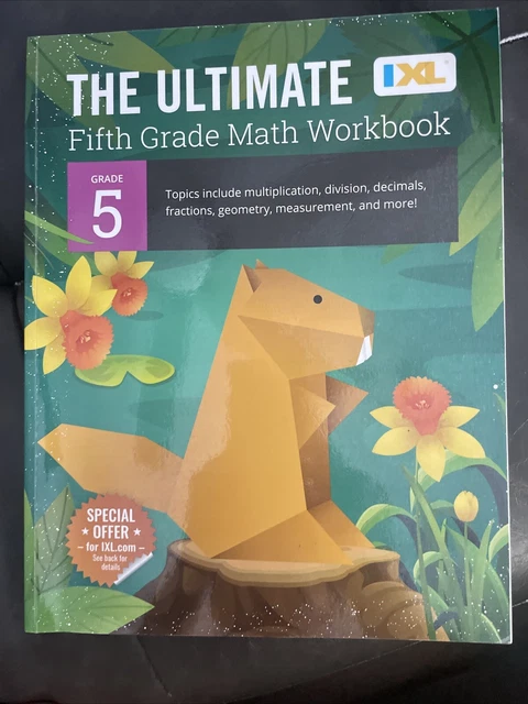 THE ULTIMATE GRADE 5 Math Workbook (IXL Workbooks) (Paperback or ...