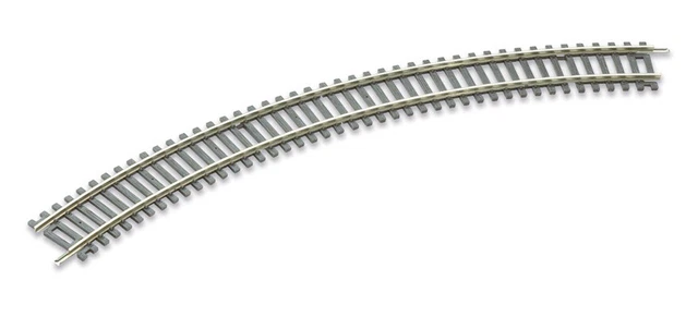 PECO ST-221 HO Scale Code 100 Setrack: Curved Track R1 (Radius Mm. 371 ...