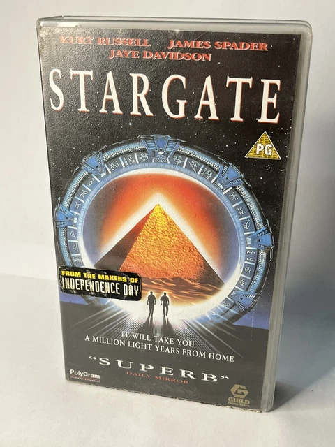 STARGATE VHS VIDEO Tape - Kurt Russell, James Spader, Jaye Davidson £4.99 - PicClick UK