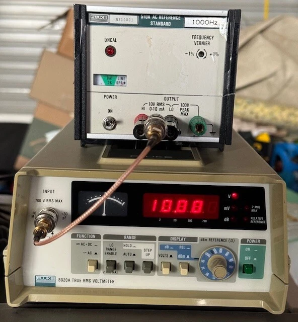 FLUKE 8920A TRUE RMS Voltmeter $250.00 - PicClick AU FLUKE 8920A TRUE RMS Voltmeter $250.00 - PicClick AU