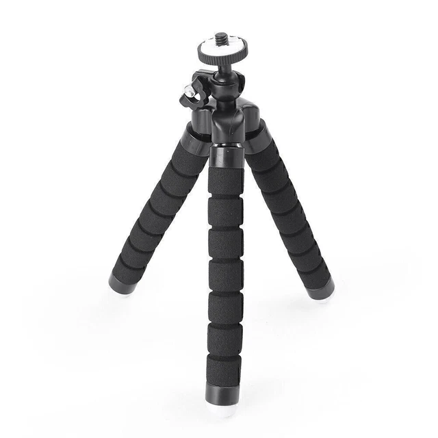 MINI TRIPOD STAND Portable Flexible For Gopro Camera Canon Nikon iPhone ...