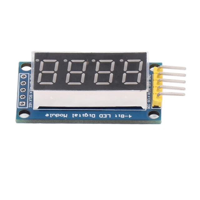 MODULO TUBO DIGITALE 4 cifre 74HC595 driver modulo LED regolabile con ...